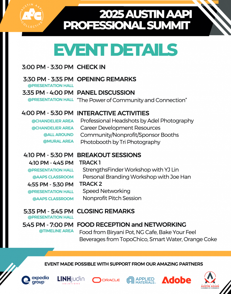 Austin AAPI Professional Summit 2025 – Austin AAPI Collective